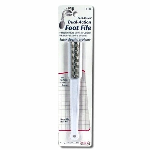 PediFix Pedi-Quick Dual Action Foot File – Removes Corns, Calluses, And ...