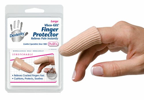 PediFix Visco-GEL Fabric-Covered Finger Protector – Instantly Relieves ...