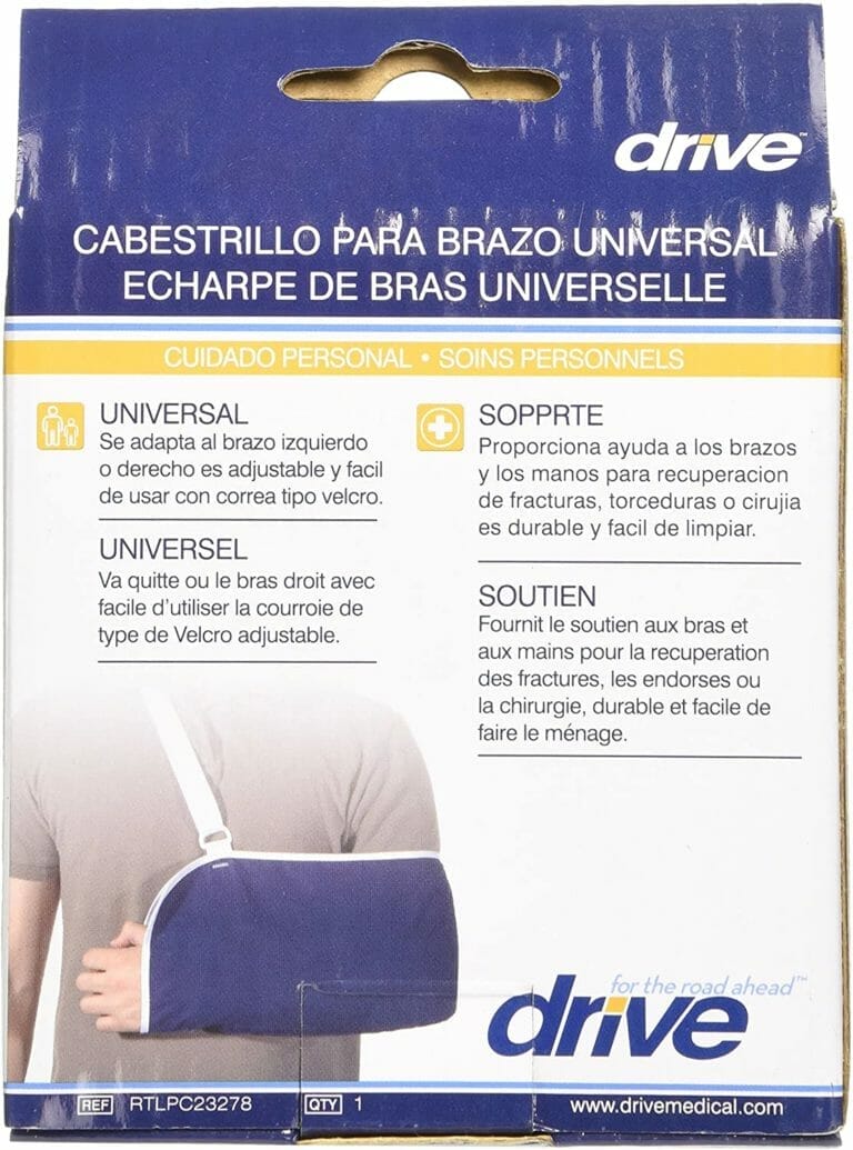DRIVE Medical Universal Arm Sling – Supports Injured Or Post-Operative ...