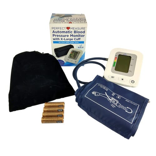 Blue Jay Perfect Measure Automatic Blood Pressure With Extra Large Cuff ...