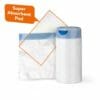 Carebag® Commode Pail Liners With Super-Absorbent Pad For Economical ...