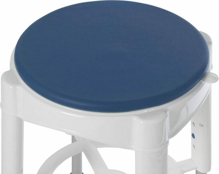 Drive Medical Swivel Seat Shower Stool – Padded Rotating Seat With ...