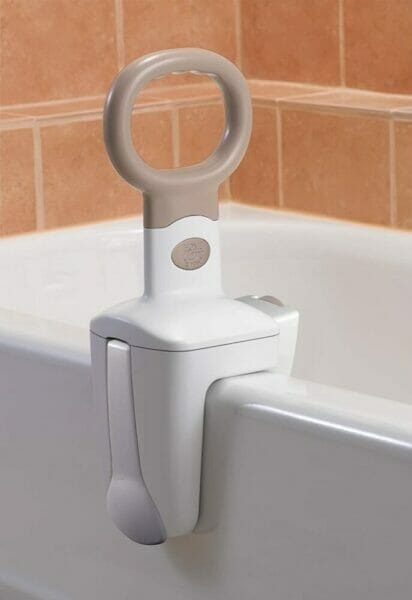 Moen Adjustable Tub Grip With Secure Lock, 350 Lb Weight Capacity ...