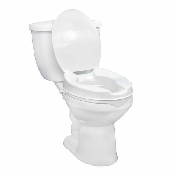 Drive Medical Premium Toilet Seat Riser With Removable Arms – (Standard ...