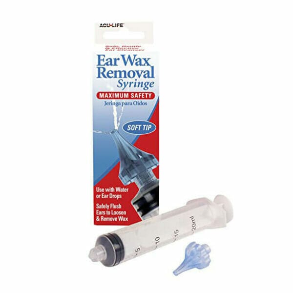 Acu-Life Earwax Removal Syringe – Safely Flush Ears To Remove Earwax ...
