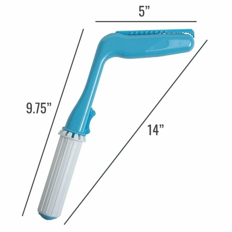 Maddak Self-Wipe Bathroom Toilet Aid – 9.75" Long Reach, Comfort Wipe ...