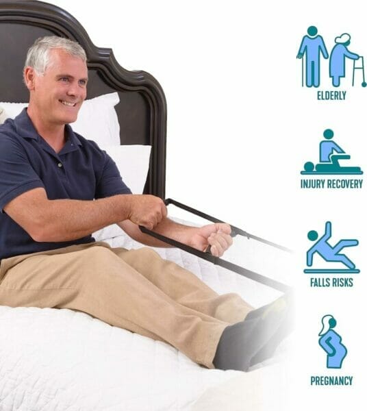 Stander BedCaddie – Helps To Easily Sit Up In Bed, Adjustable Bed ...
