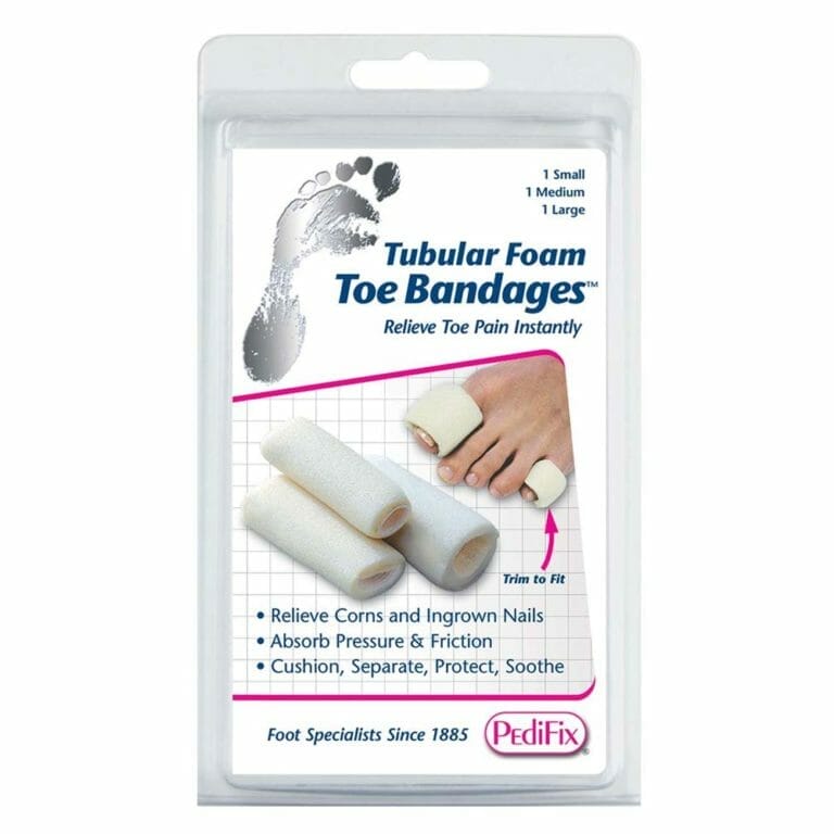 PediFix Tubular-Foam Toe Bandages – Cushions And Separates Rubbing Toes ...