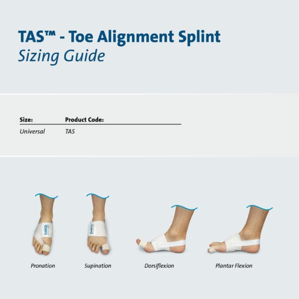 DARCO Toe Alignment Splint – Supports Post-Operative Toe Alignment And ...