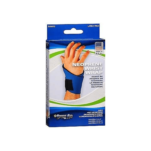 SportAid Neoprene Wrist Wrap – Stabilizes And Protects Wrist From ...