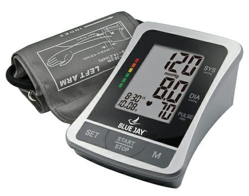 Blue Jay Deluxe Perfect Measure Automatic Blood Pressure Monitor Kit ...