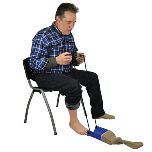 Blue Jay Get Your Sock On (5 Inches Wide Sock Aid) With Large Foam ...