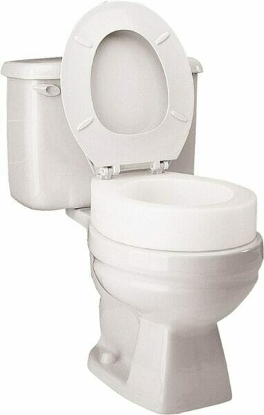 Carex Raised Toilet Seat Elevator – For Standard/Round And Elongated ...