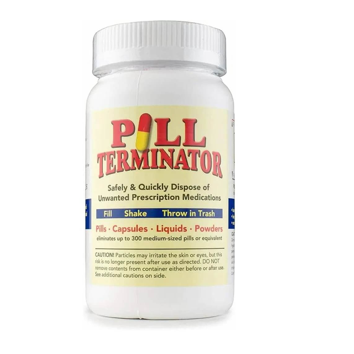 Pill Terminator Safe Disposal Container – Safely Dispose Of Unwanted ...