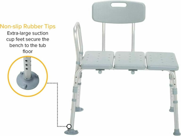 Drive Medical PreserveTech™ Bathtub Transfer Bench – Adjustable ...