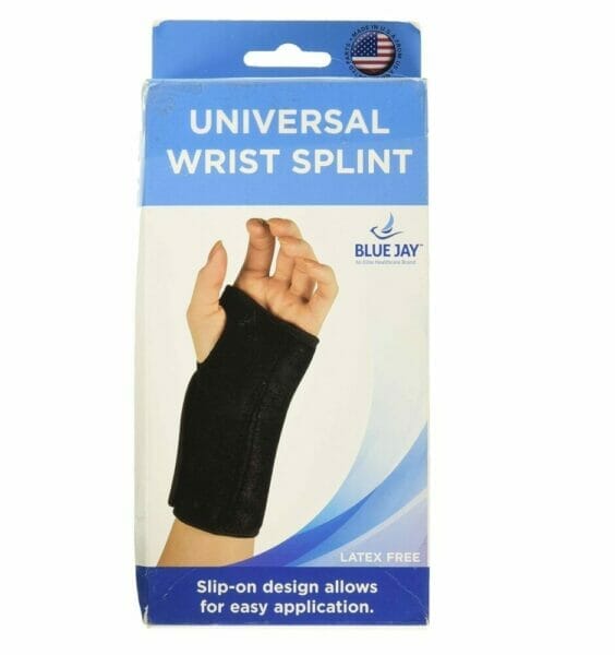 Universal Slip-on Wrist Splint Brace – For Carpal Tunnel Syndrome ...
